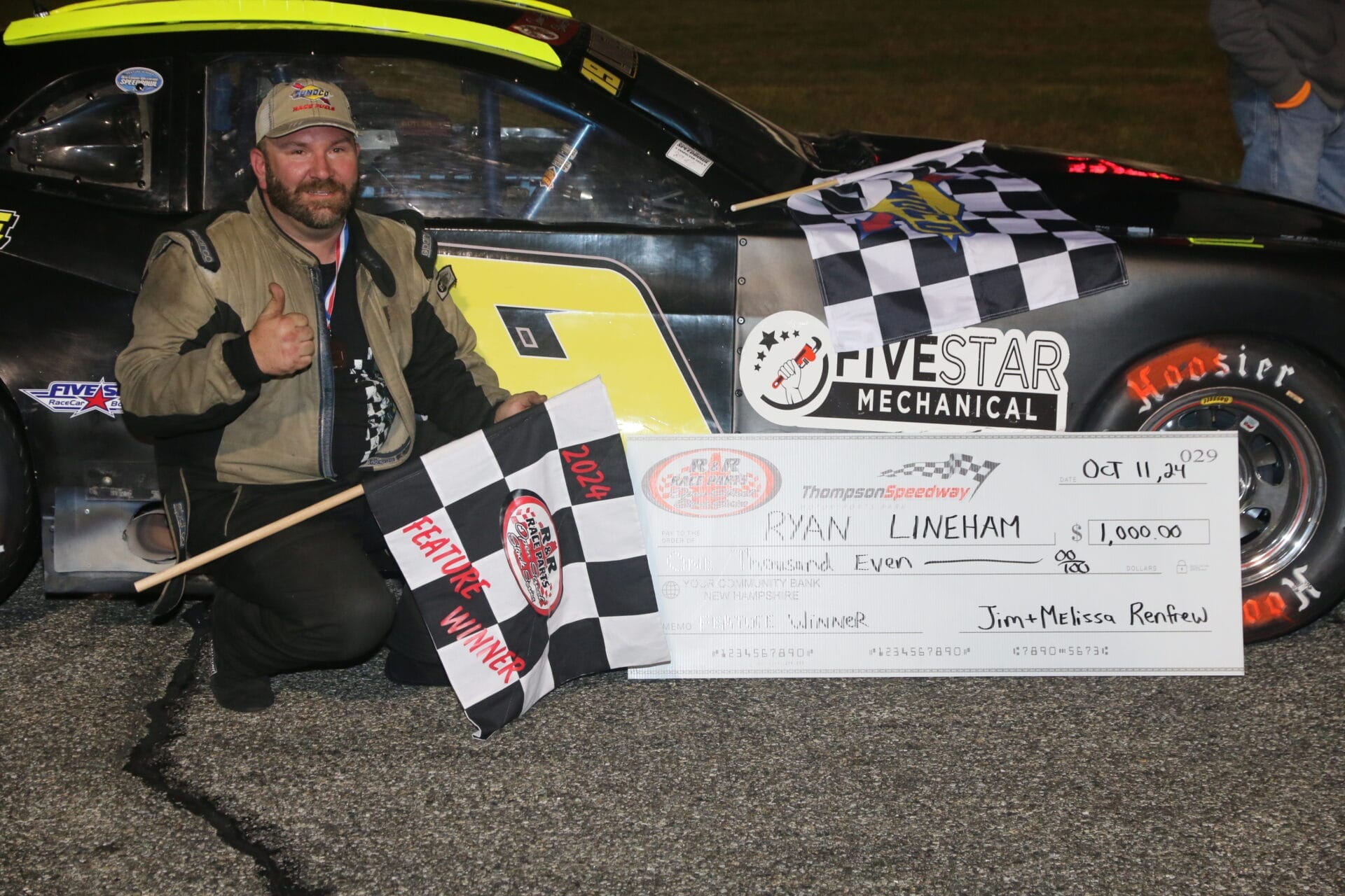 Mike Christopher Jr. Saves Tires to Dash for Cash Win on Sunoco World ...