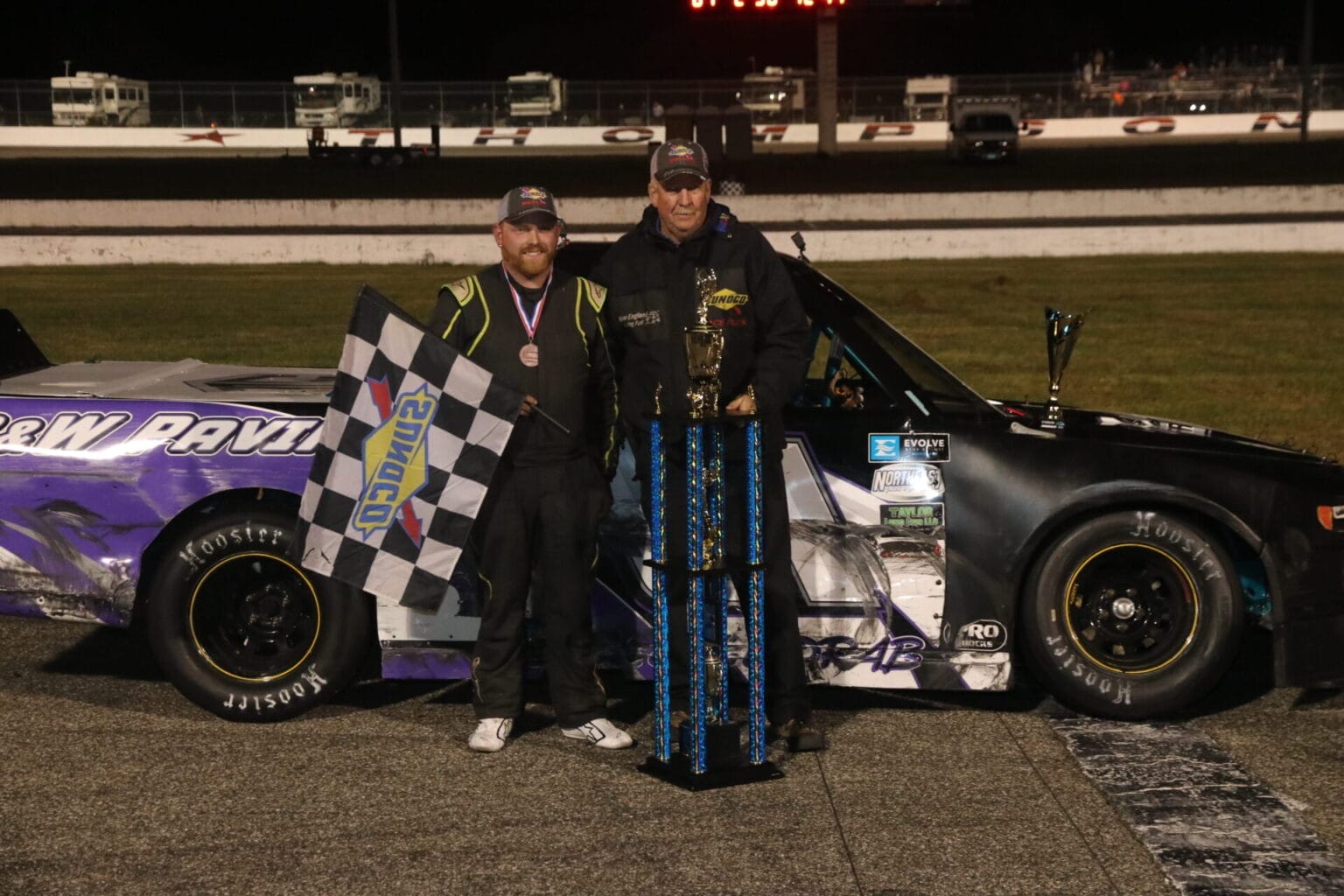 Mike Christopher Jr. Saves Tires to Dash for Cash Win on Sunoco World ...